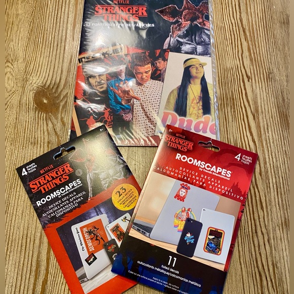 Stranger Things | Other | Stranger Things Lot Of Posters And Device ...